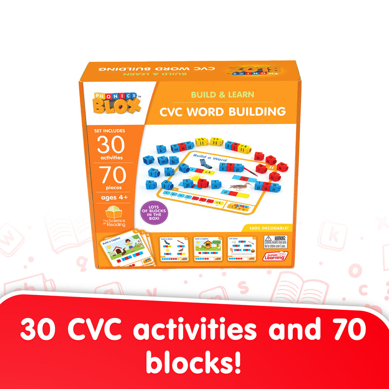 CVC Word Building - Phonics Blox – Junior Learning AUS