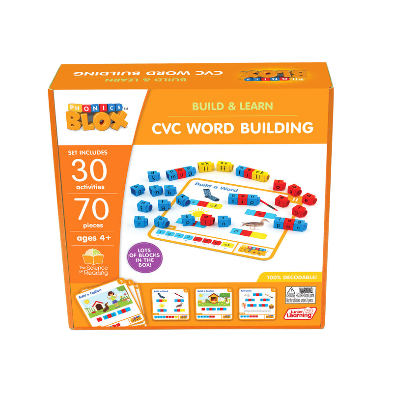 CVC Word Building - Phonics Blox – Junior Learning AUS