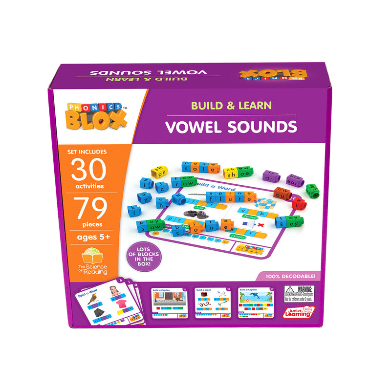 Vowel Sounds - Phonics Blox – Junior Learning AUS